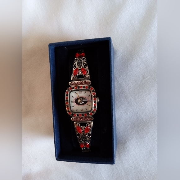 Danbury Mint | Jewelry | University Of Georgia Bulldogs Watch | Poshmark